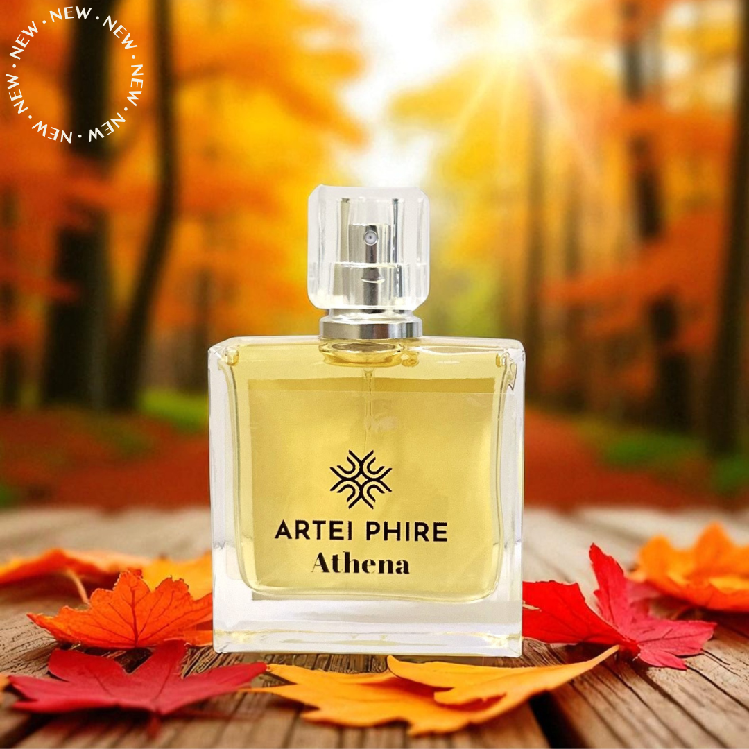 Athena - Maple&Geranium, Natural Perfume with Floral Sweet Notes